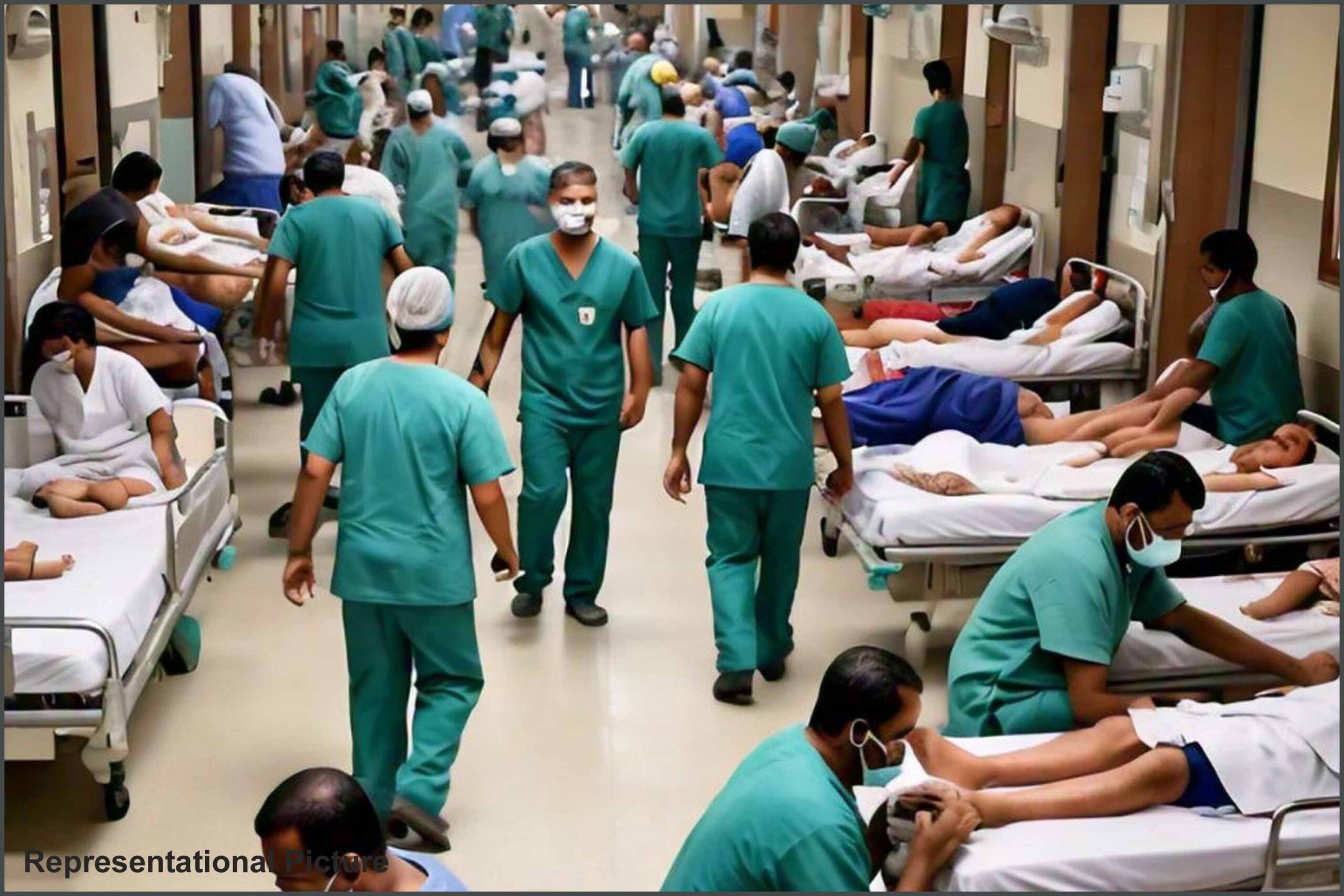 Telangana Hospital Overwhelmed as 400 Patients Flood 30-Bed Facility ...