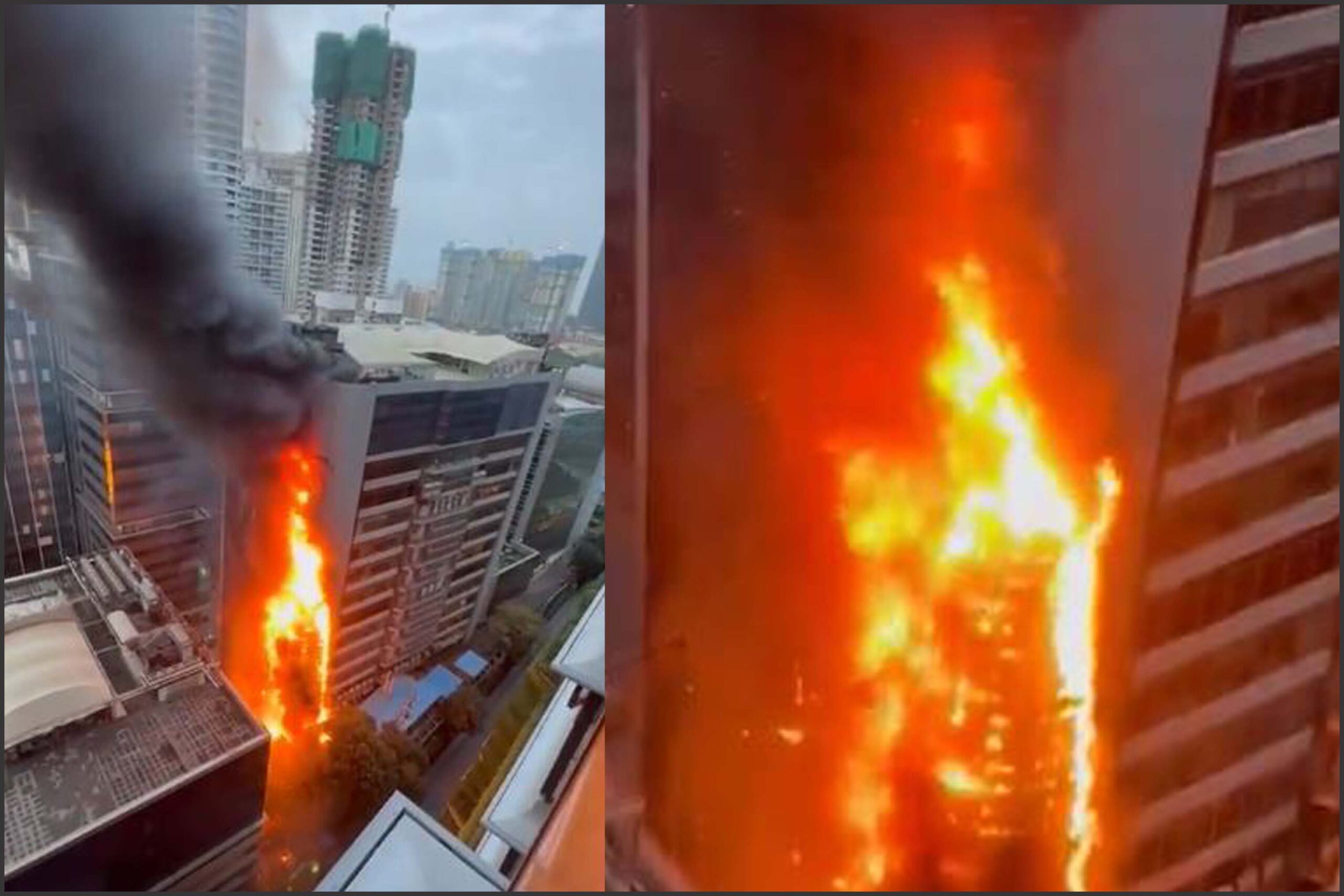Major Fire Breaks Out at 15-Storey Building in Mumbai’s Lower Parel ...
