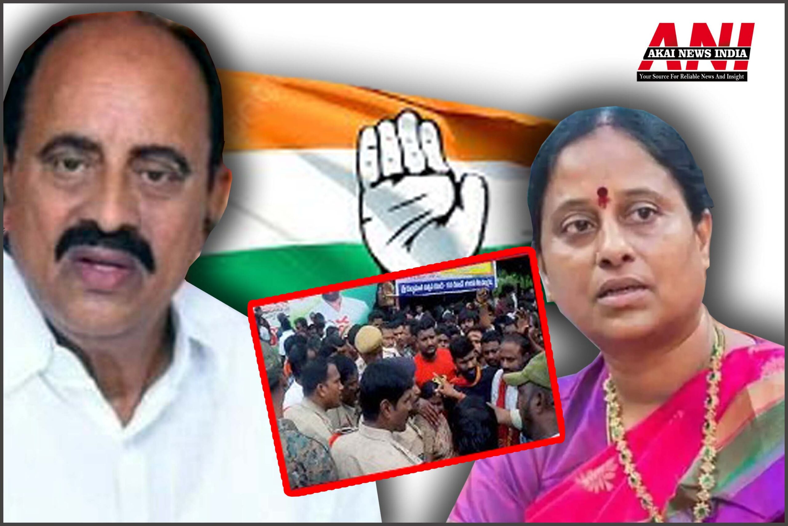 Tensions Escalate Between Congress Factions in Warangal Over Banner ...