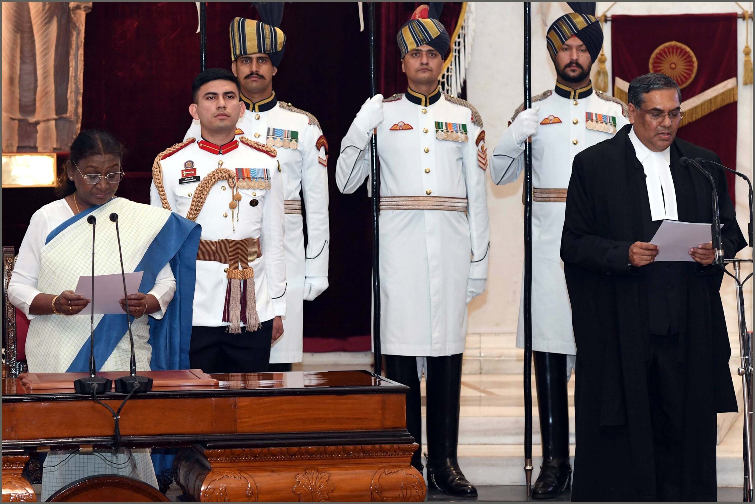 “Watch: Justice Sanjiv Khanna Sworn in as 51st Chief Justice of India ...